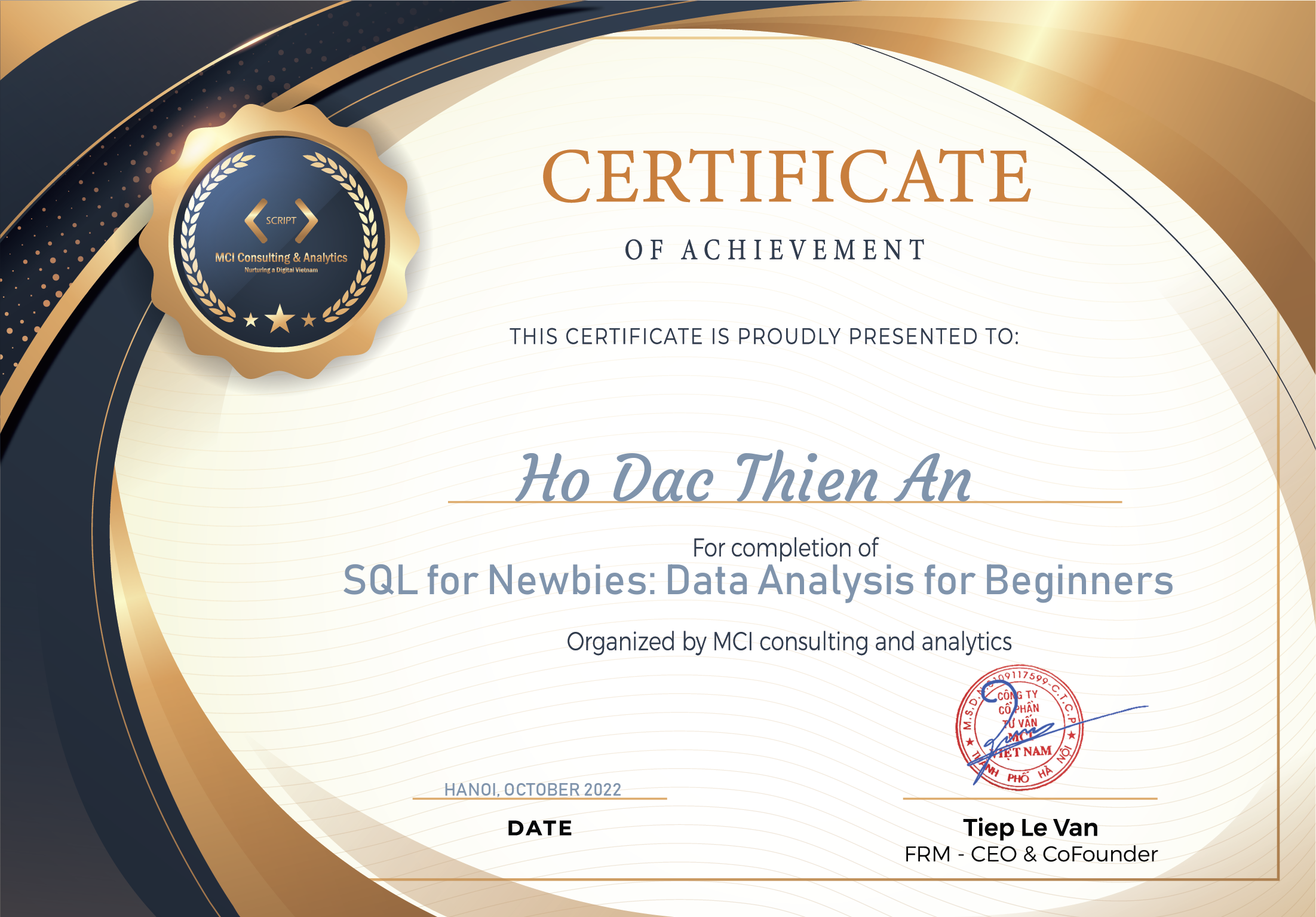 An Ho Dac Thien - Business Analyst | Product Owner | LinkedIn